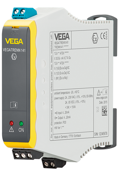 Capacitive Cable Probe For Continuous Level Measurement - VEGACAL 65 ...