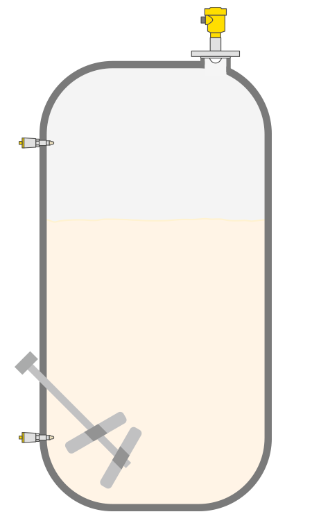 Storage tank for milk and milk products – Level measurement technology ...