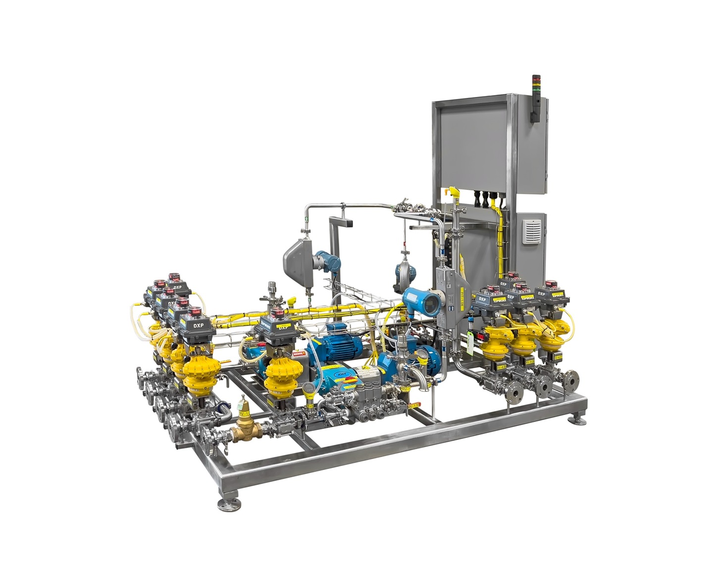 Custom in-line mixing skids - VEGA