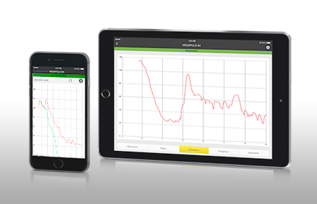 Ajuste de sensores con bluetooth - VEGA