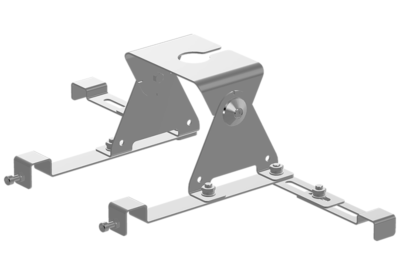 Mounting bracket for plastic vessel - VEGA