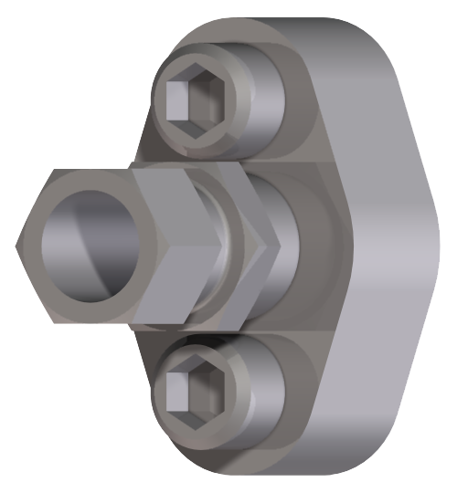 Oval flange adapter - VEGA