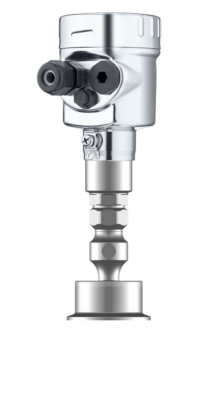 Pressure transmitter with chemical seal for hot and chemically ...