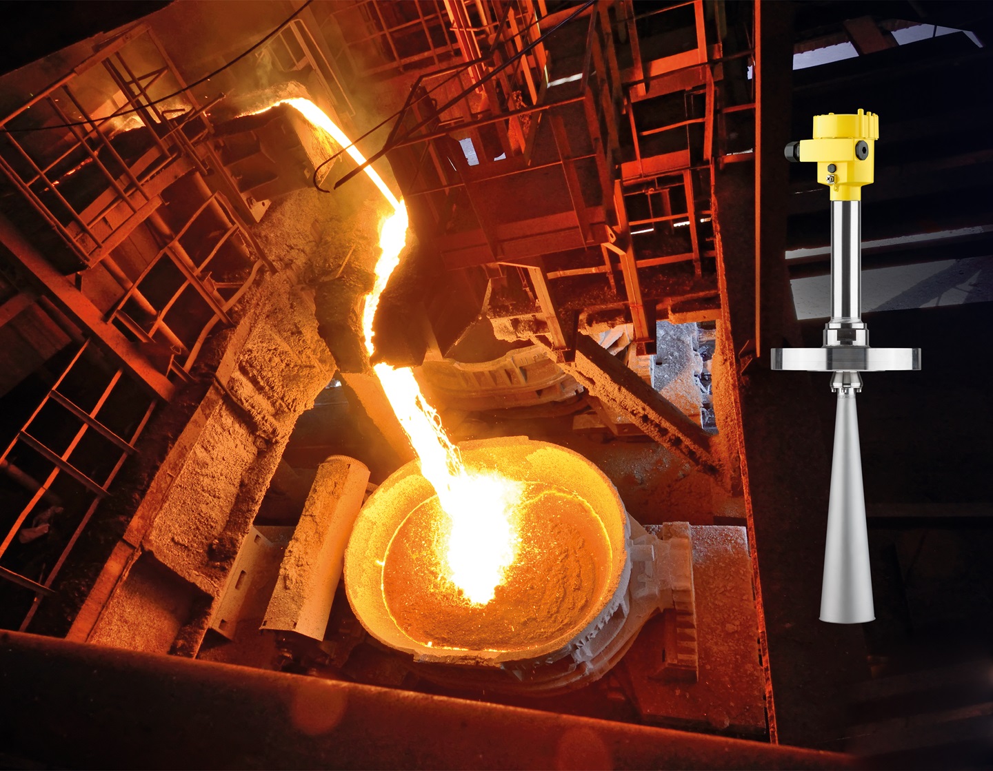 VEGAPULS 6X: High precision despite high temperatures